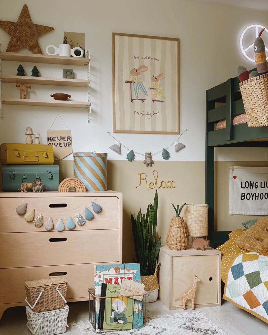 Kids Art– Lion & The Pear