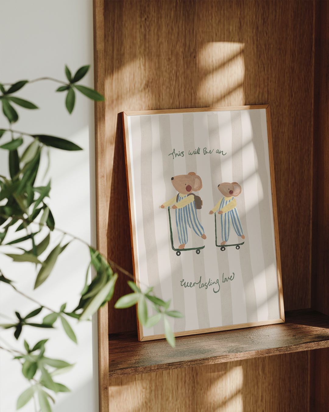 Kids Art– Lion & The Pear