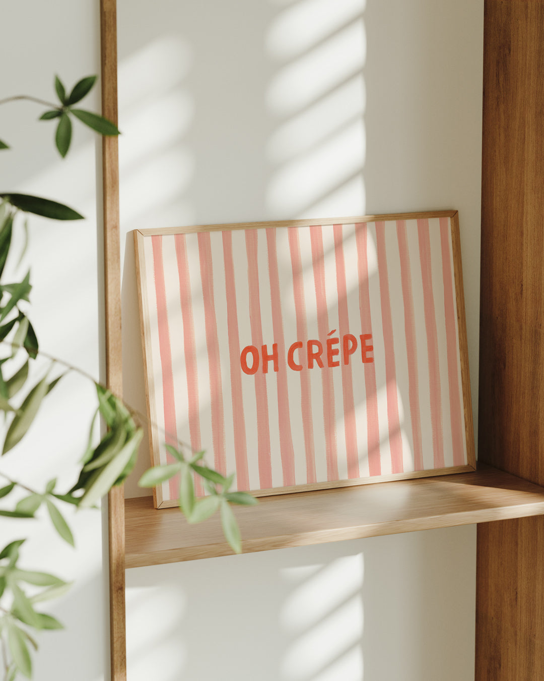 Oh Crepe - Word Art Print– Lion & The Pear